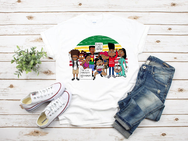 BLM Cartoon (Adult) – Ladybugz Designs